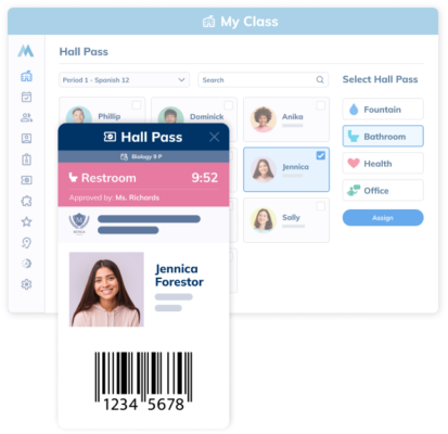 Digital Hall Pass - Electronic Hall Pass System for Schools | Minga